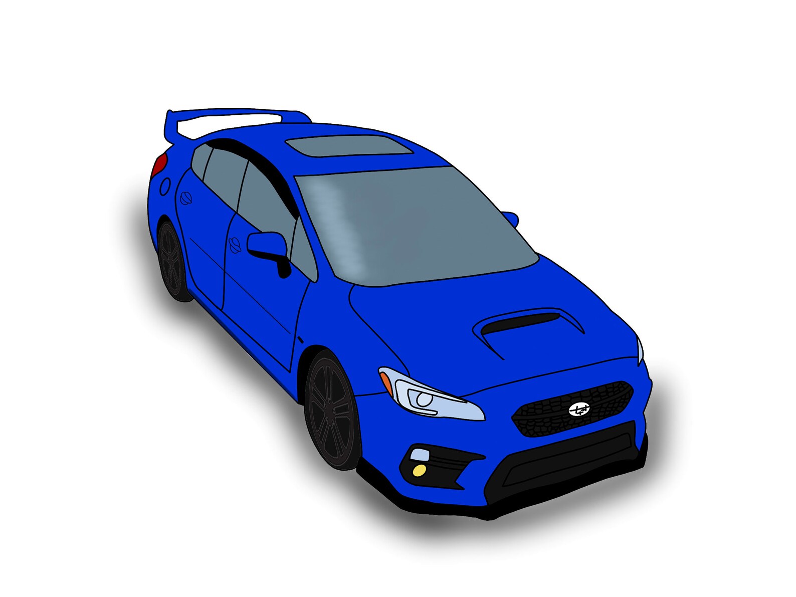 Custom Car Drawing - Etsy