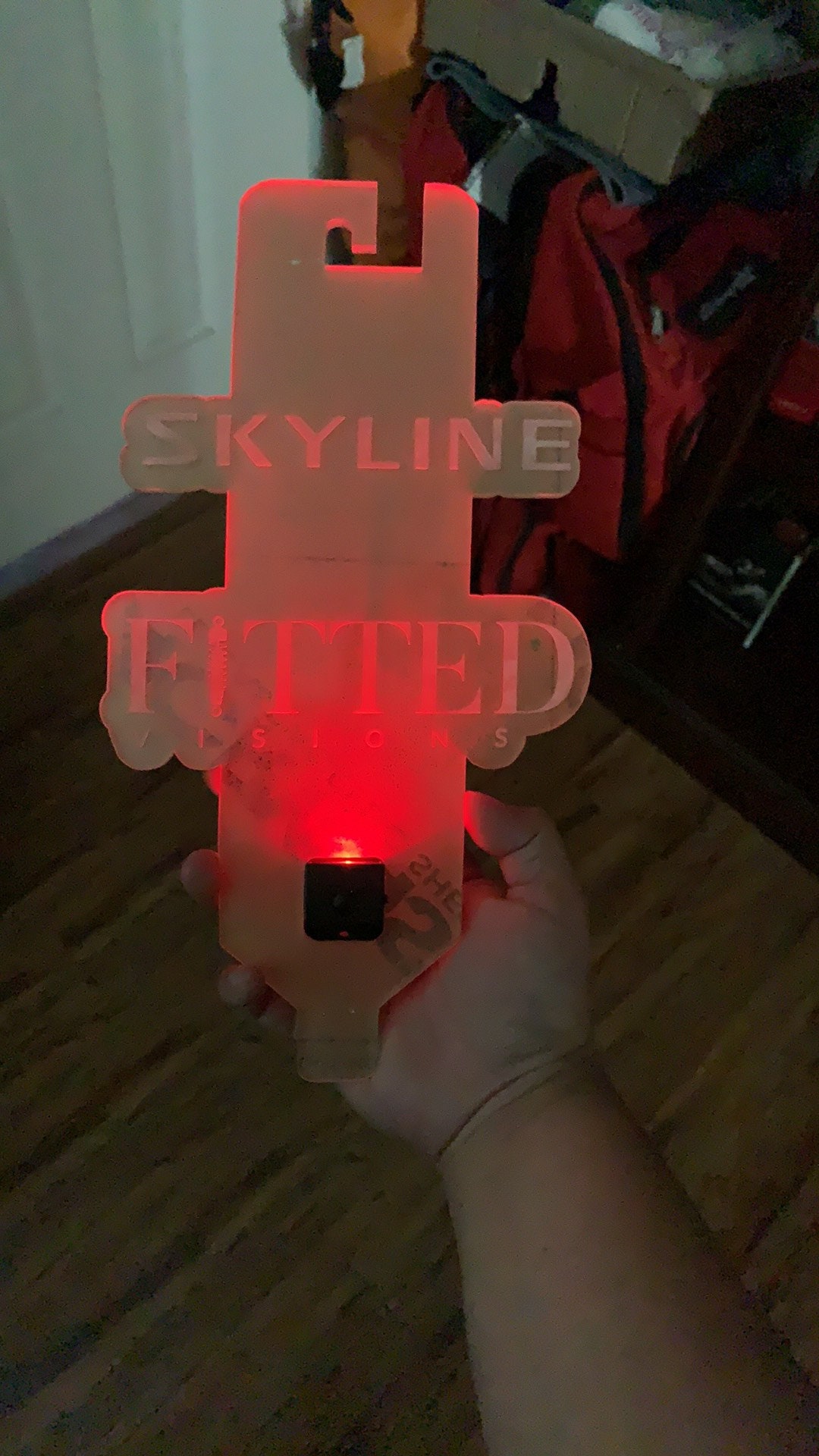 Custom Light up Acrylic Hood Prop - Etsy