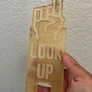 Light up Look up Sign for Cupholders to Show off Starry Lights ...