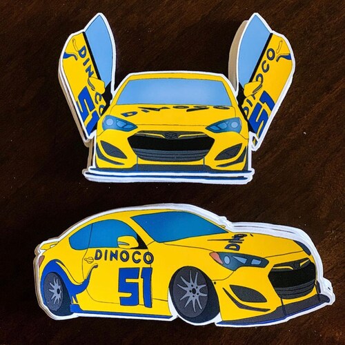 Custom Car Acrylic Keychain | Etsy