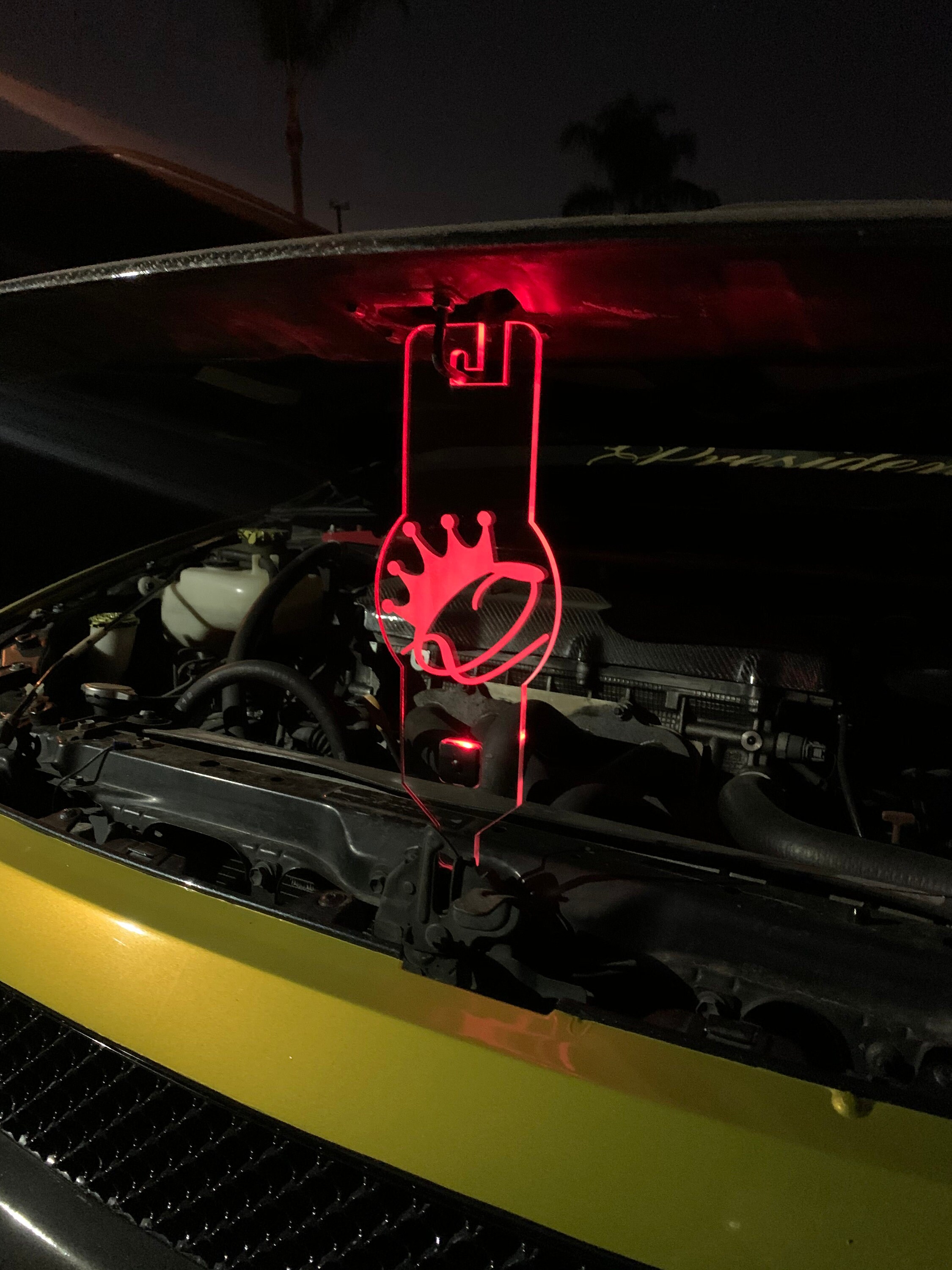 Custom Light up Acrylic Hood Prop - Etsy