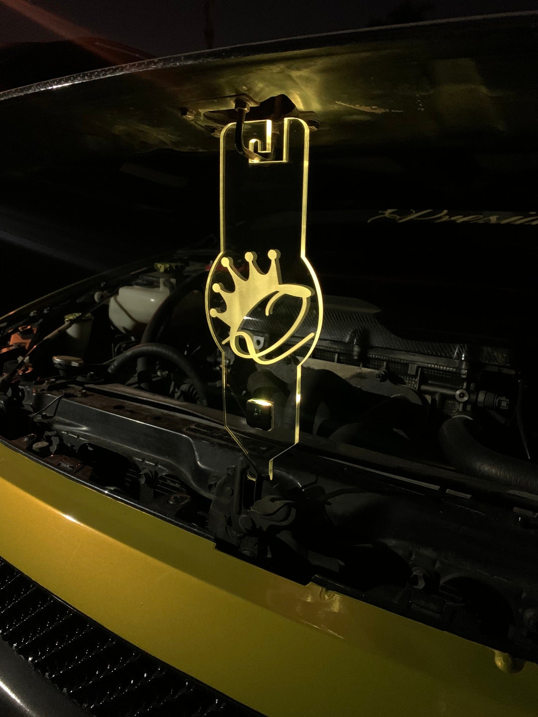 Custom Light up Acrylic Hood Prop - Etsy