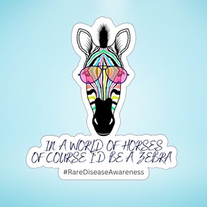 Rare Disease Sticker, Mast Cell Activation Sticker, Genetic Disease ...