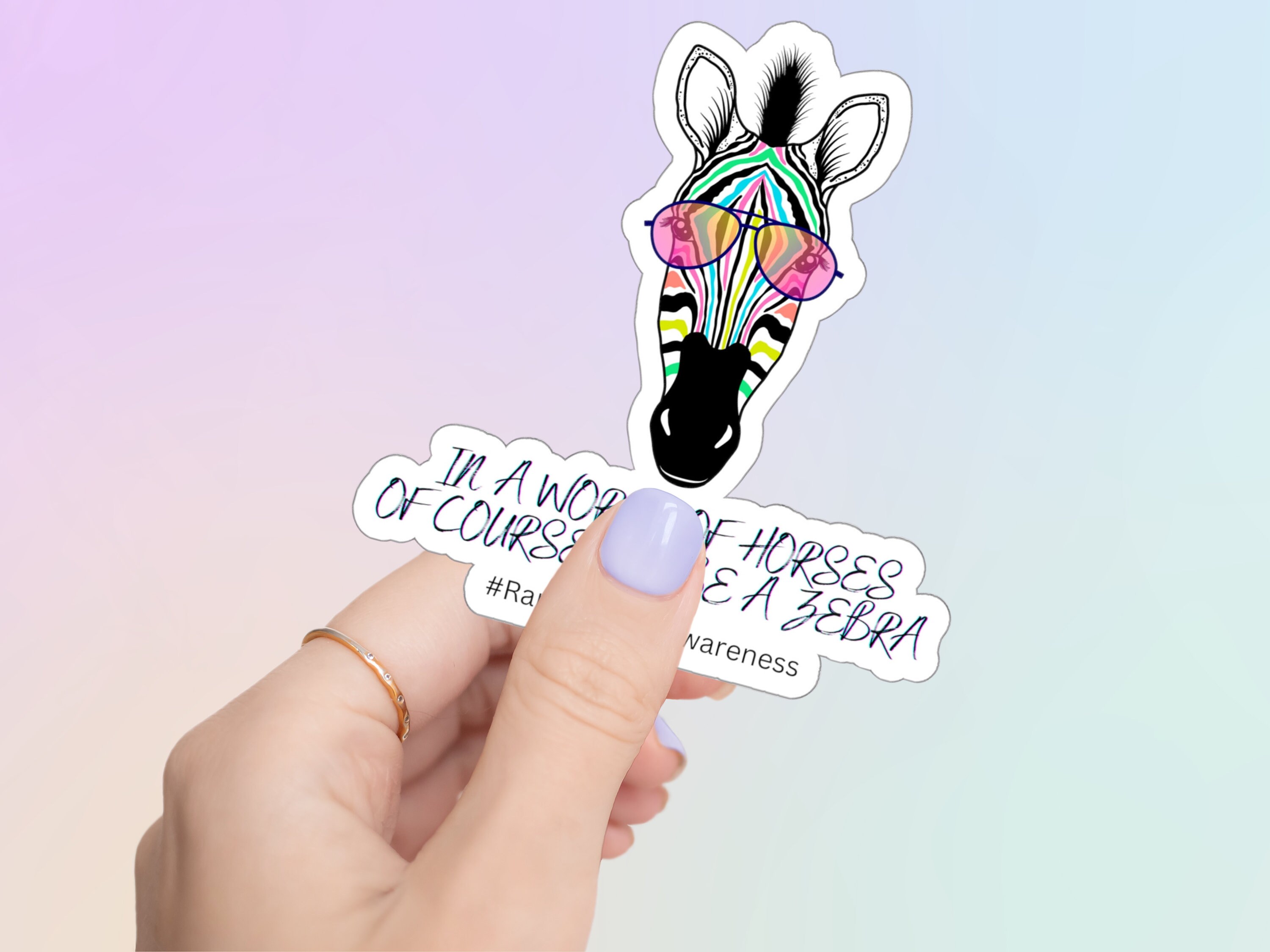 Rare Disease Sticker, Mast Cell Activation Sticker, Genetic Disease ...