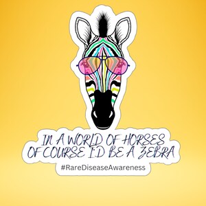 Rare Disease Sticker, Mast Cell Activation Sticker, Genetic Disease ...