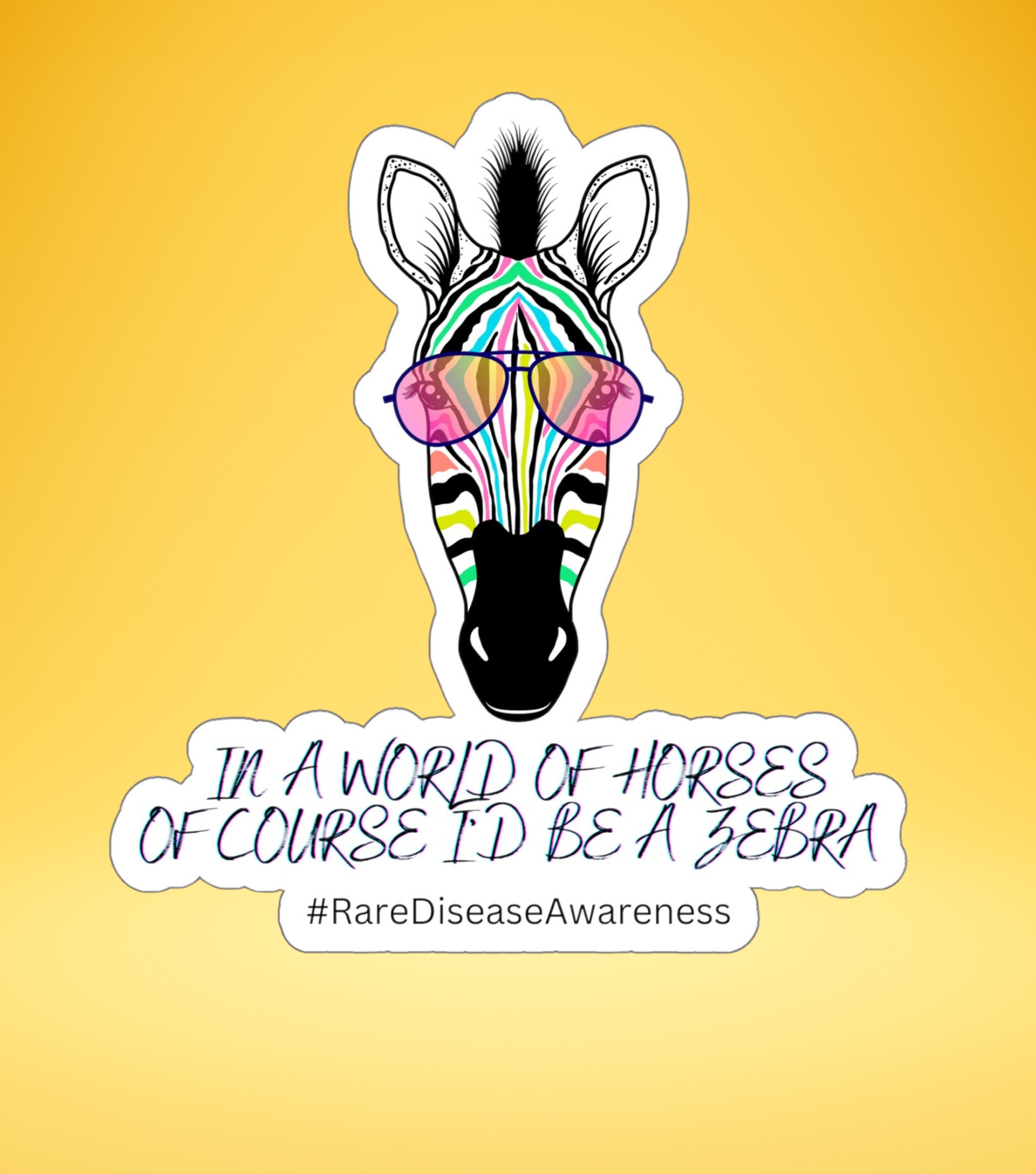 Rare Disease Sticker, Mast Cell Activation Sticker, Genetic Disease ...