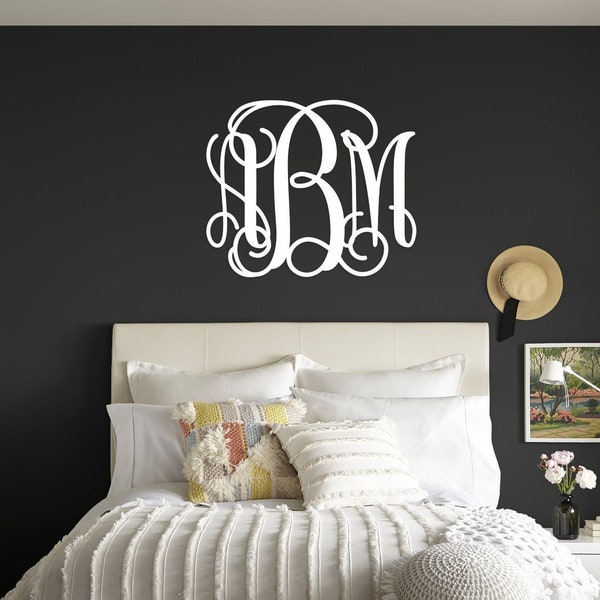 Monogram Wall Decor - Etsy