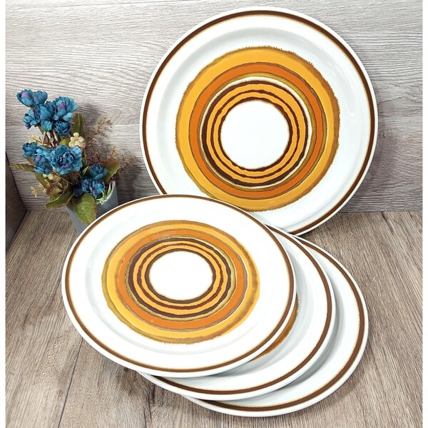 Orange Dishes - Etsy