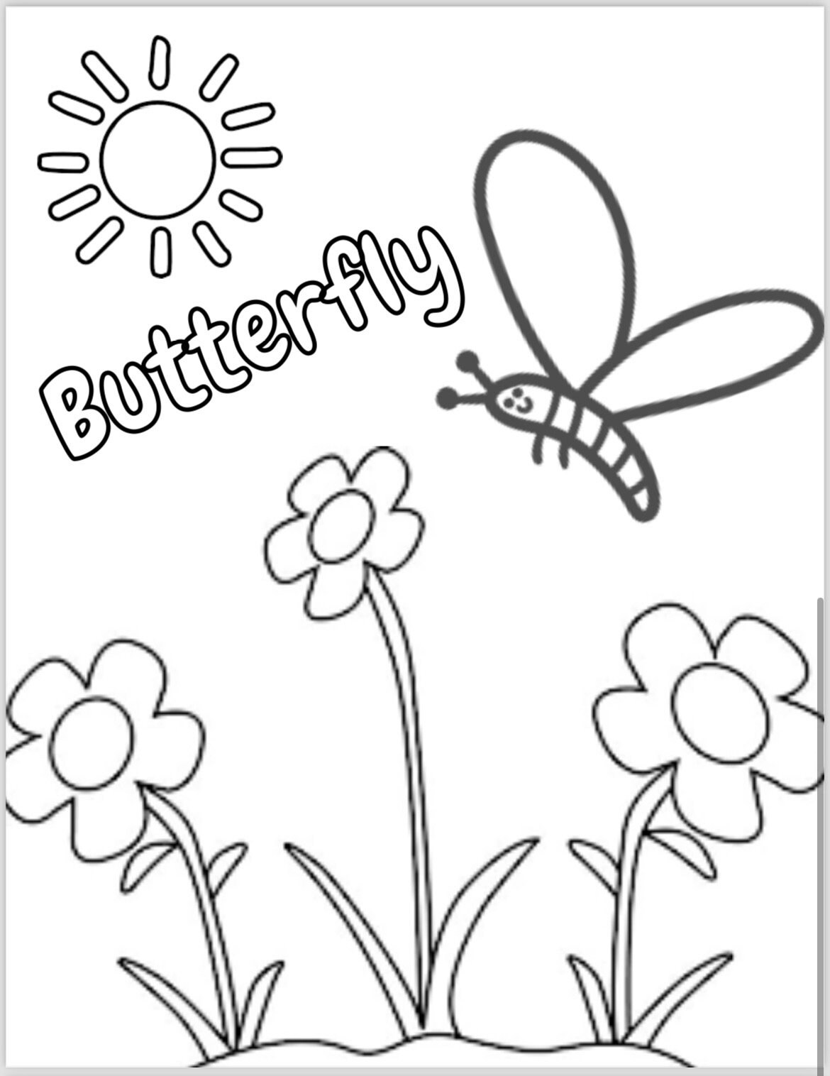 Printable Bug Themed Coloring Pages - Etsy
