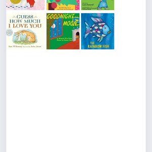 Printable Children’s Books Cupcake Toppers - Etsy