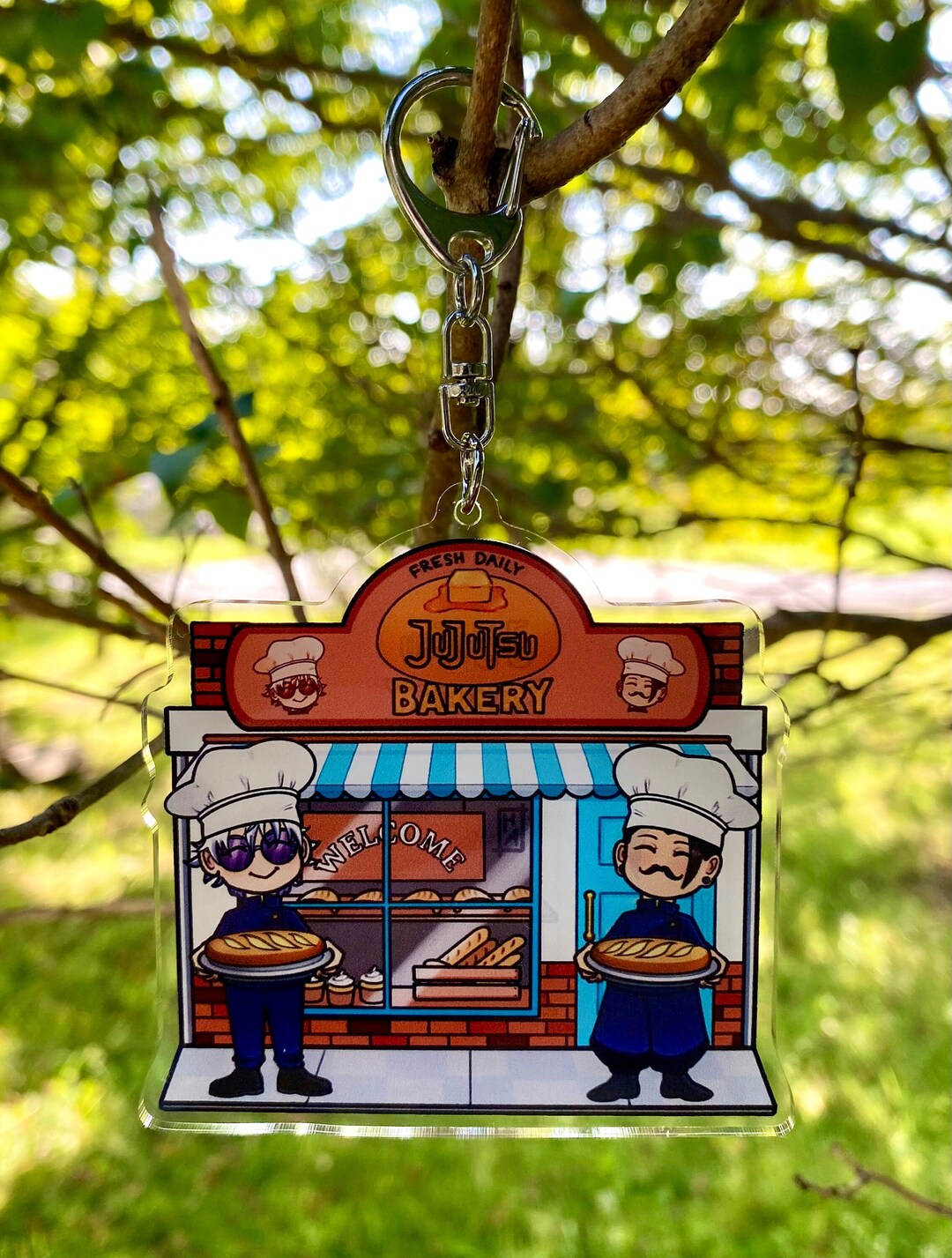 Jujutsu Bakery Keychain CLEARANCE - Etsy