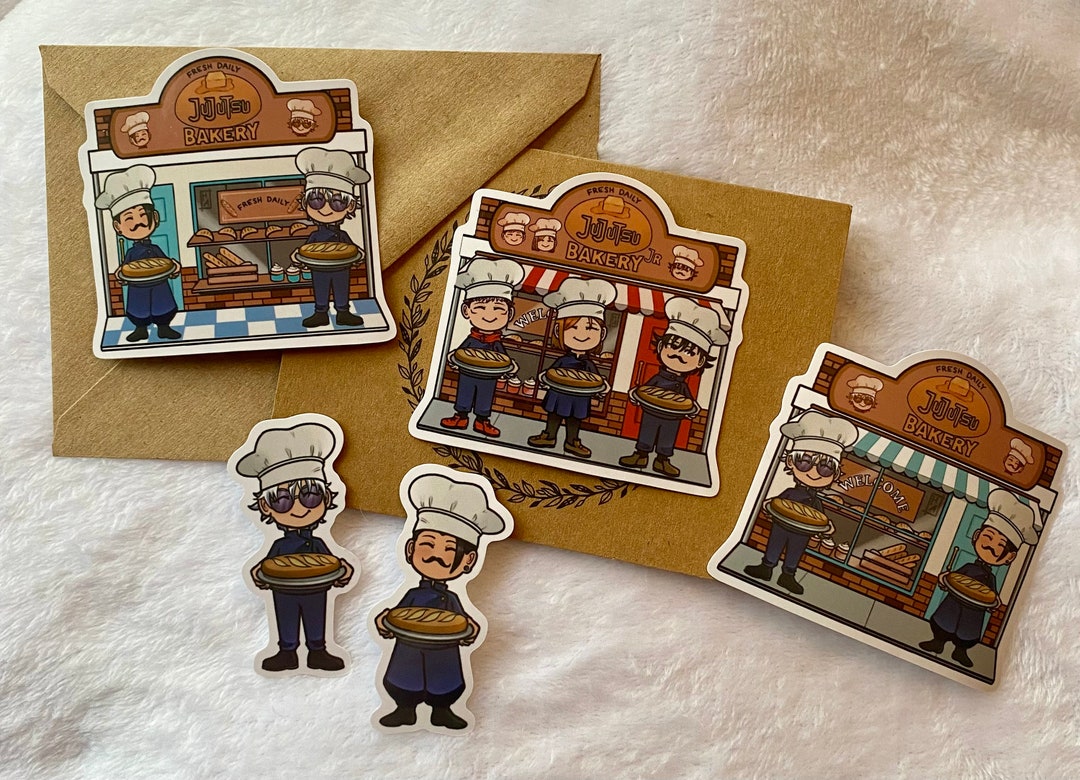 Jujutsu Stickers - Etsy