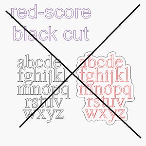 ABCD Alphabet Kids Sign SVG Laser Cut File - Etsy