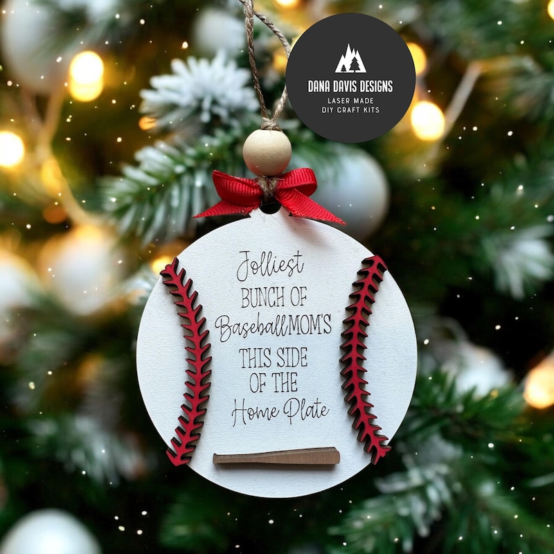 Baseball Christmas Svg - Etsy