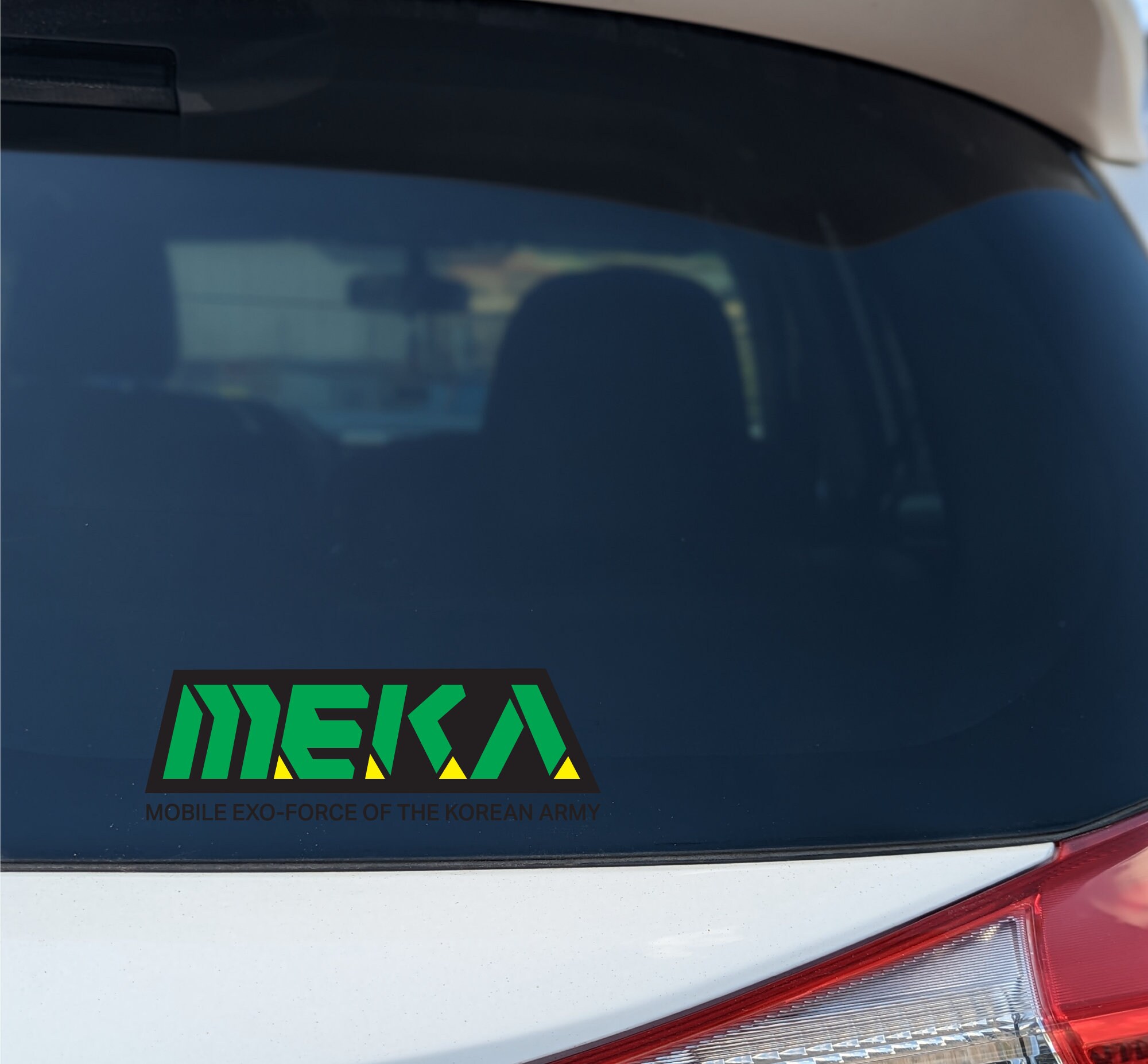 Overwatch D.va Suit Meka Logos Sponsors Car Decal Sticker - Etsy