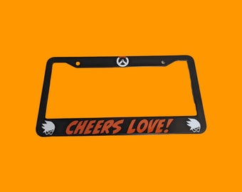 Custom Overwatch Mercy License Plate Frame - Etsy
