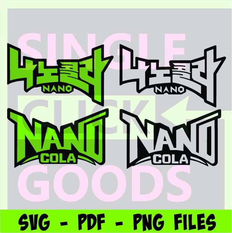 Overwatch D.va Nano Cola SVG PDF PNG Digital Download File - Etsy