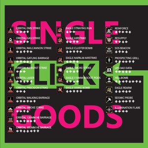 Helldivers II 2 Loadout With Name and Arrows Permanent Vinyl Car Decal ...