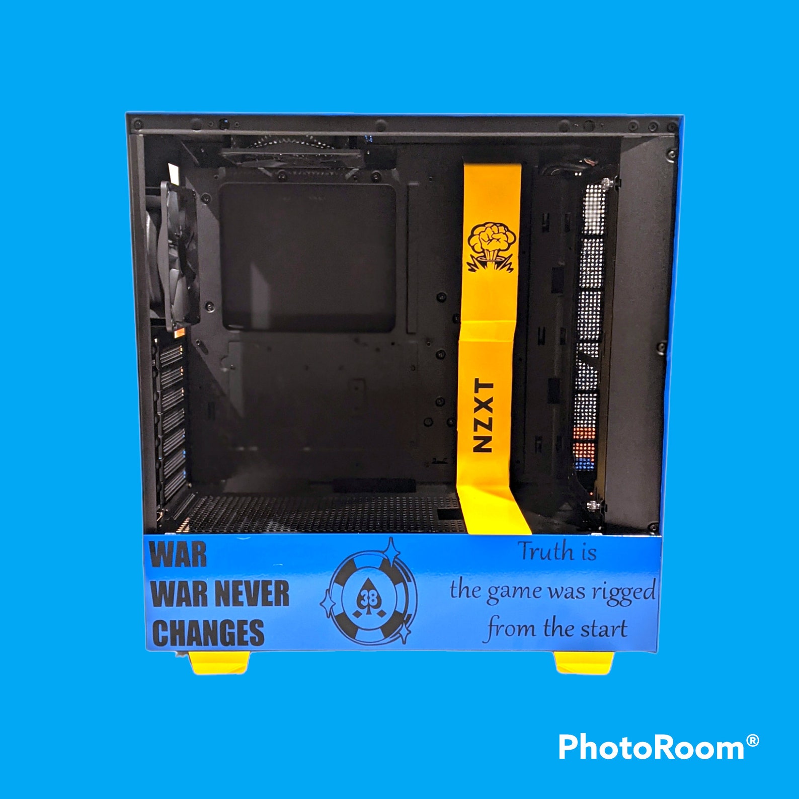 Custom NZXT H510 Gaming PC Case Fallout Vault Boy Theme - Etsy