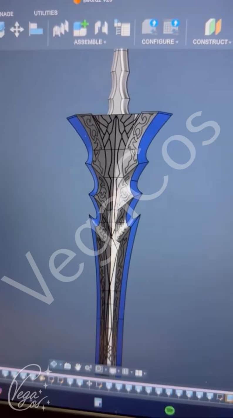 Igris Cosplay Sword- 3D Print File - Etsy