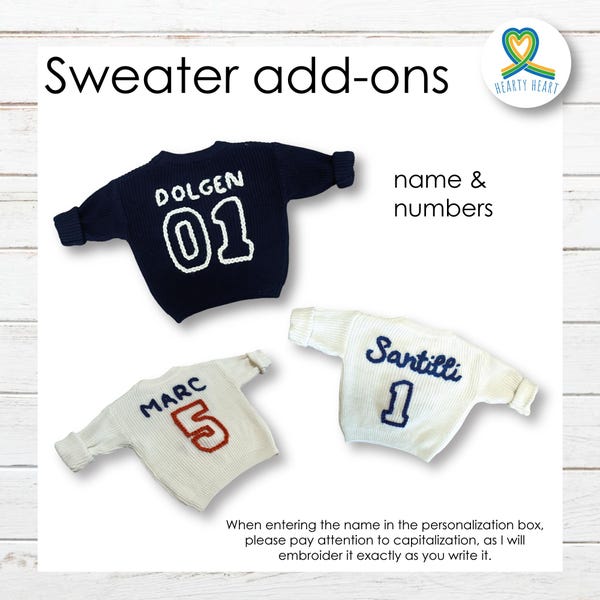 Custom Sweaters Flower - Etsy