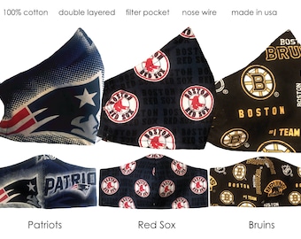 Boston Bruins Mask - Etsy