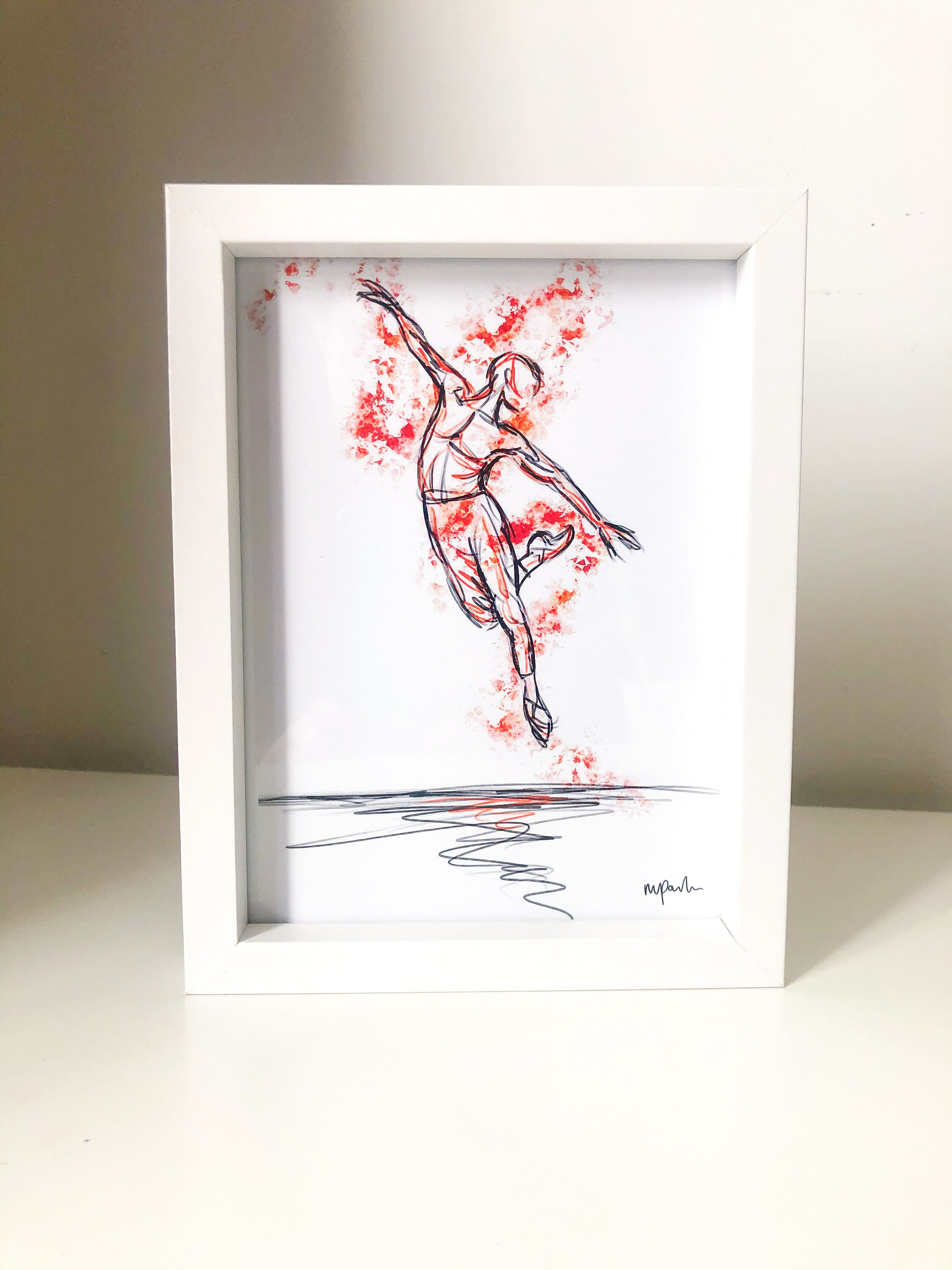Male Ballet Dancer Print, Male Dancer Art, Ballet Dancer Print ...