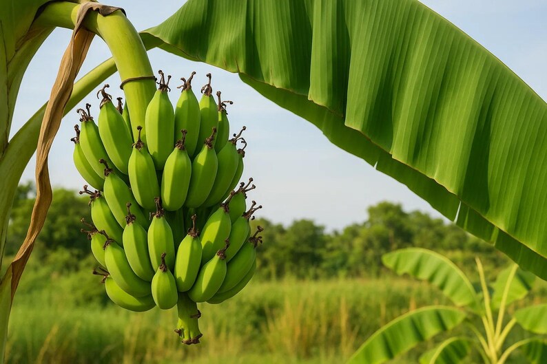 Musa Gran Nain – Live Fruit Banana Plant – Indoor or Outdoor Use - Etsy