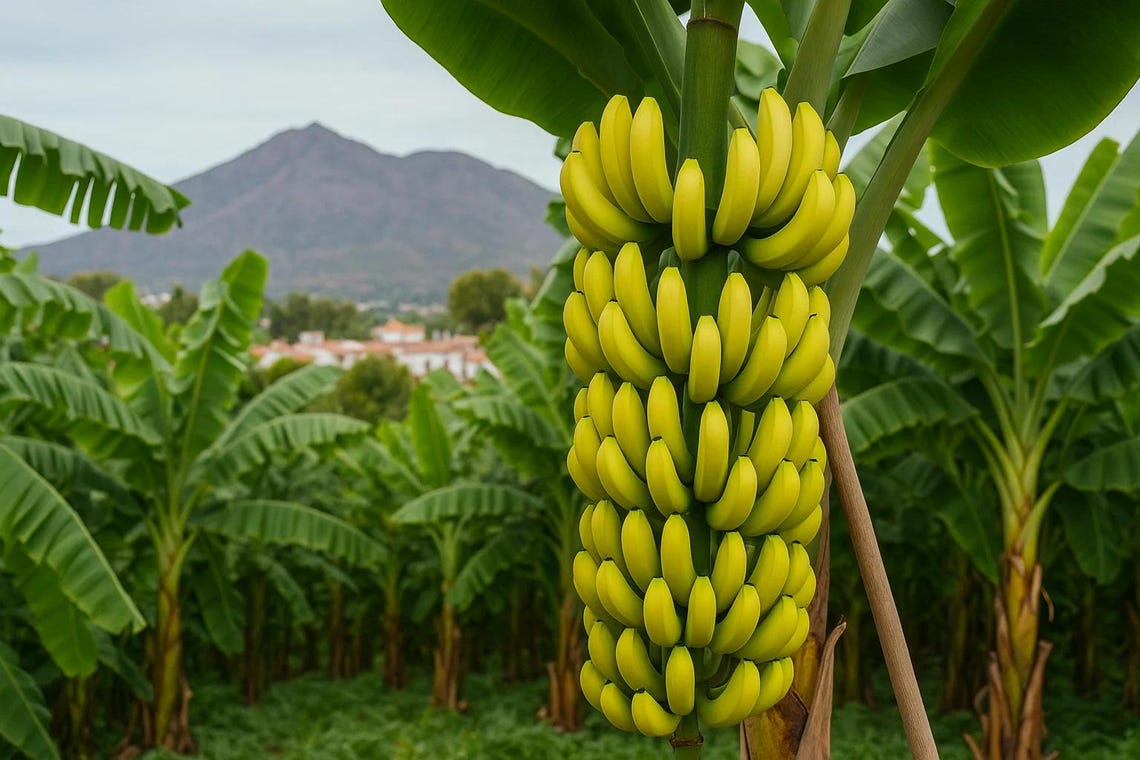 Musa Gran Nain – Live Fruit Banana Plant – Indoor or Outdoor Use - Etsy
