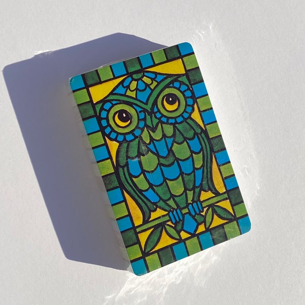Owl Playing Cards - Etsy
