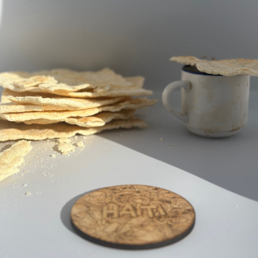 Kasav Ayisyen Haitian Cassava Bread Casabe Haitian Food 6 Pieces - Etsy