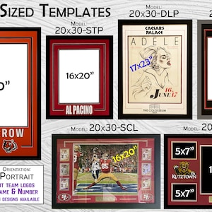 Custom Matting for Sports Memorabilia - Etsy