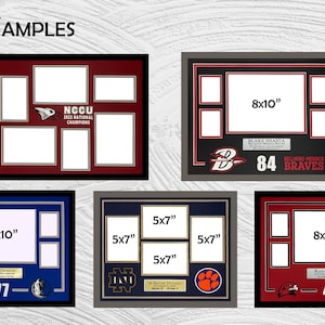 Custom Matting for Sports Memorabilia - Etsy