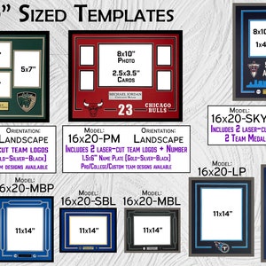 Custom Matting for Sports Memorabilia - Etsy