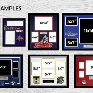 Custom Matting for Sports Memorabilia - Etsy
