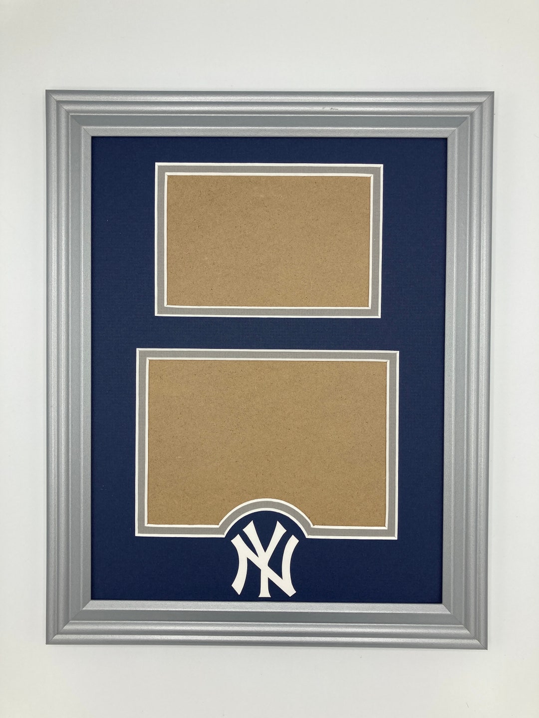 New York Yankees Photo Frame W/ Logo - Etsy