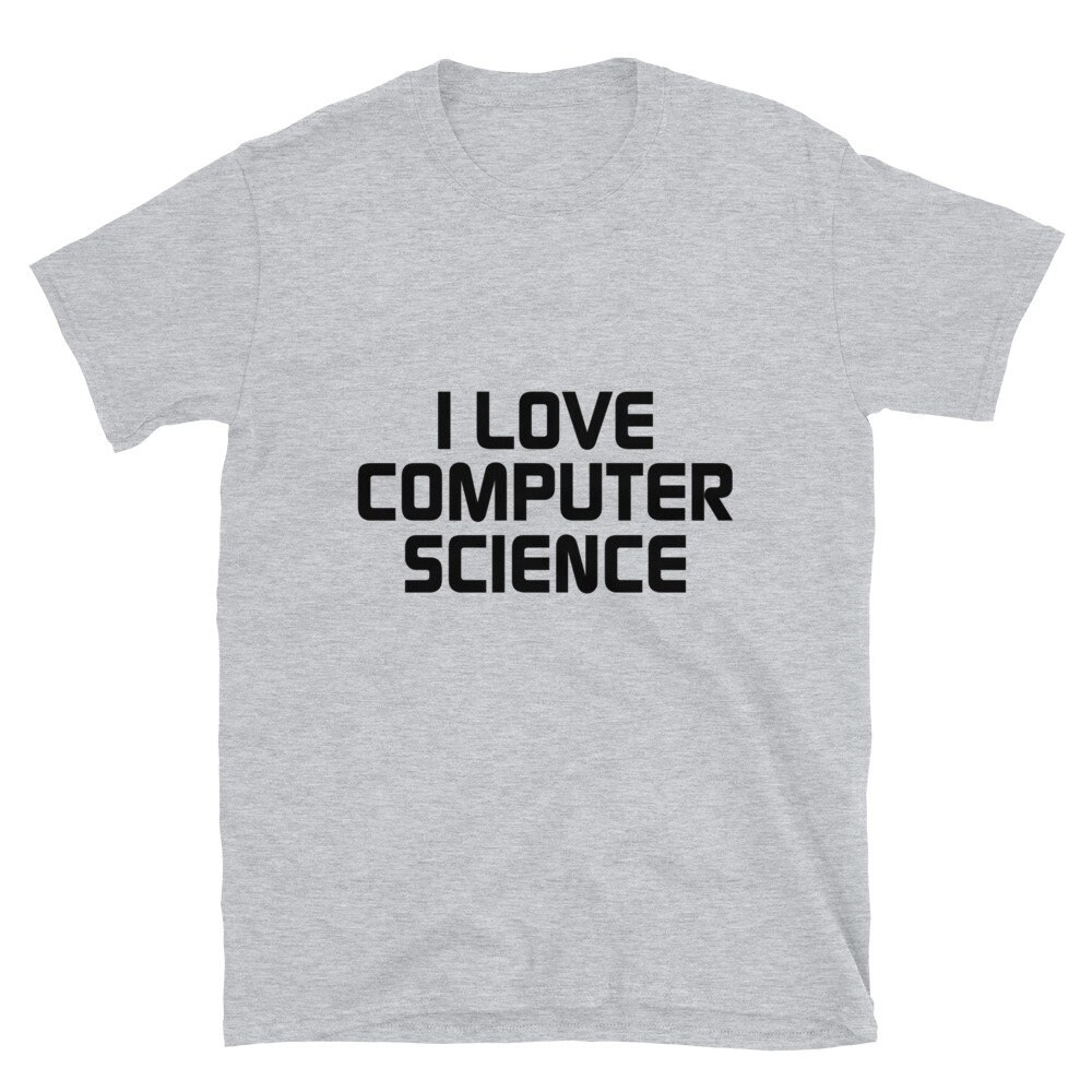 Unisex Nerd design I Love Computer Science School University | Etsy