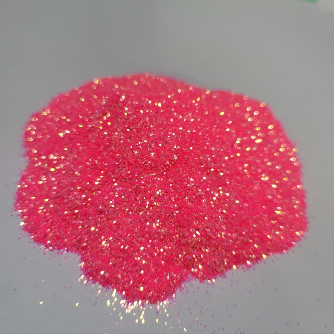 Coral Blaze Hot Coral Glitter - Etsy