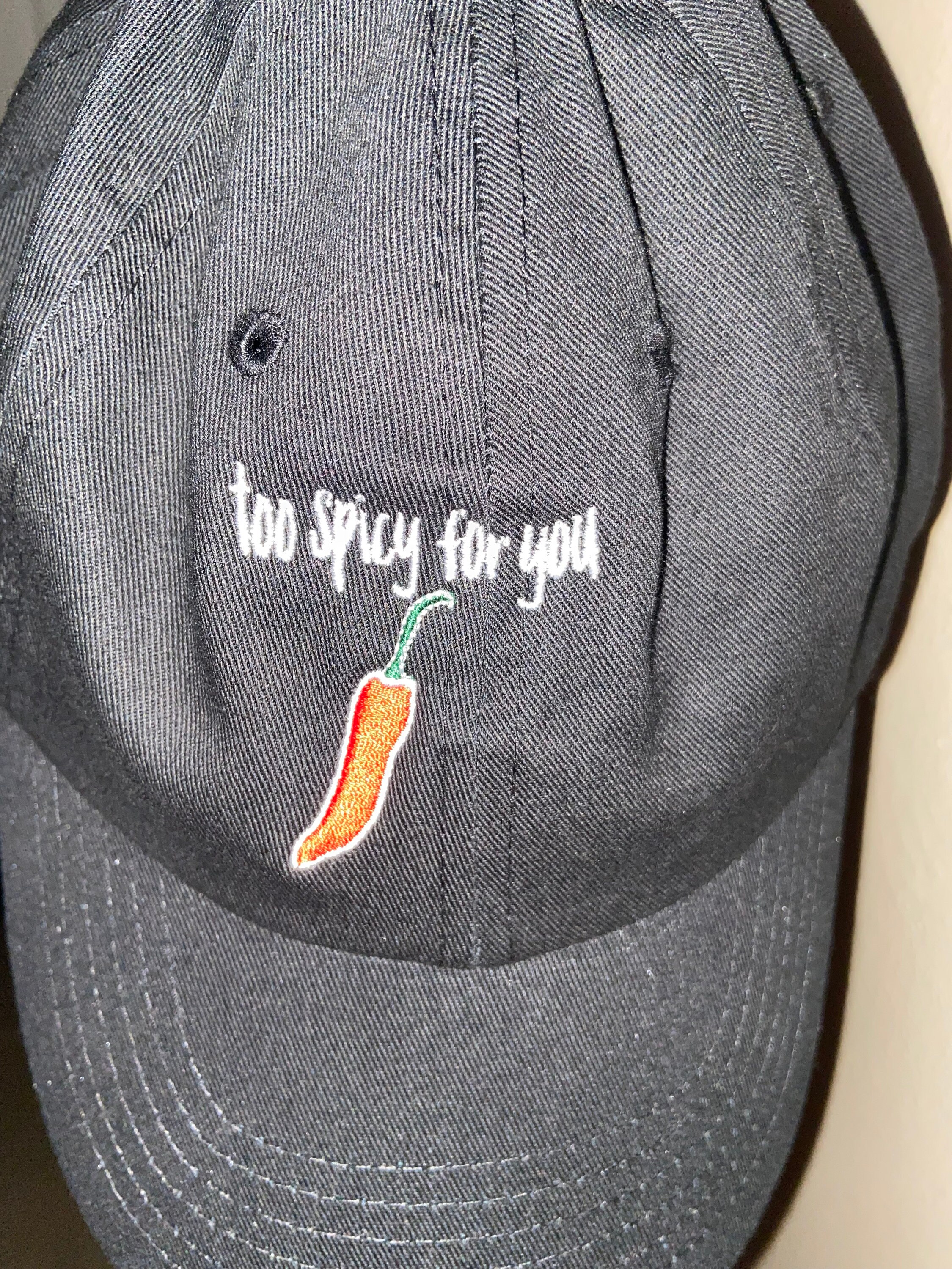 Too Spicy for You (custom Design) - Etsy UK