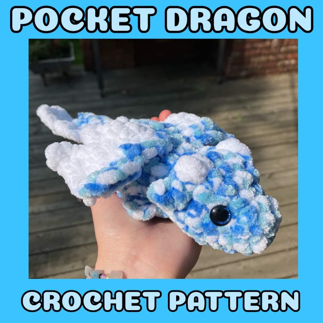 Pocket Dragon Crochet PDF Pattern - Etsy