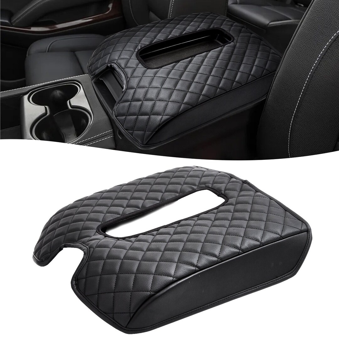 Fits 2015-2020 GMC Yukon XL Bucket Seat Leather Middle Center Console ...