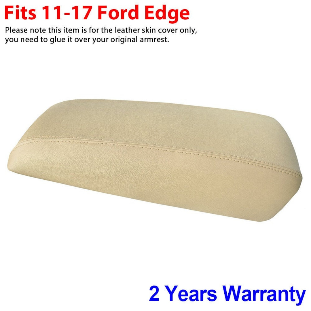 Fits Ford Edge 2011-2014 Vinyl Leather Center Console Lid Armrest Cover ...