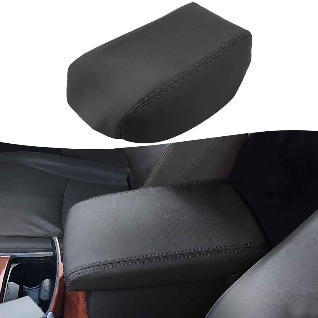 Fits Toyota Highlander 2008-2013 Vinyl Leather Center Console Lid ...