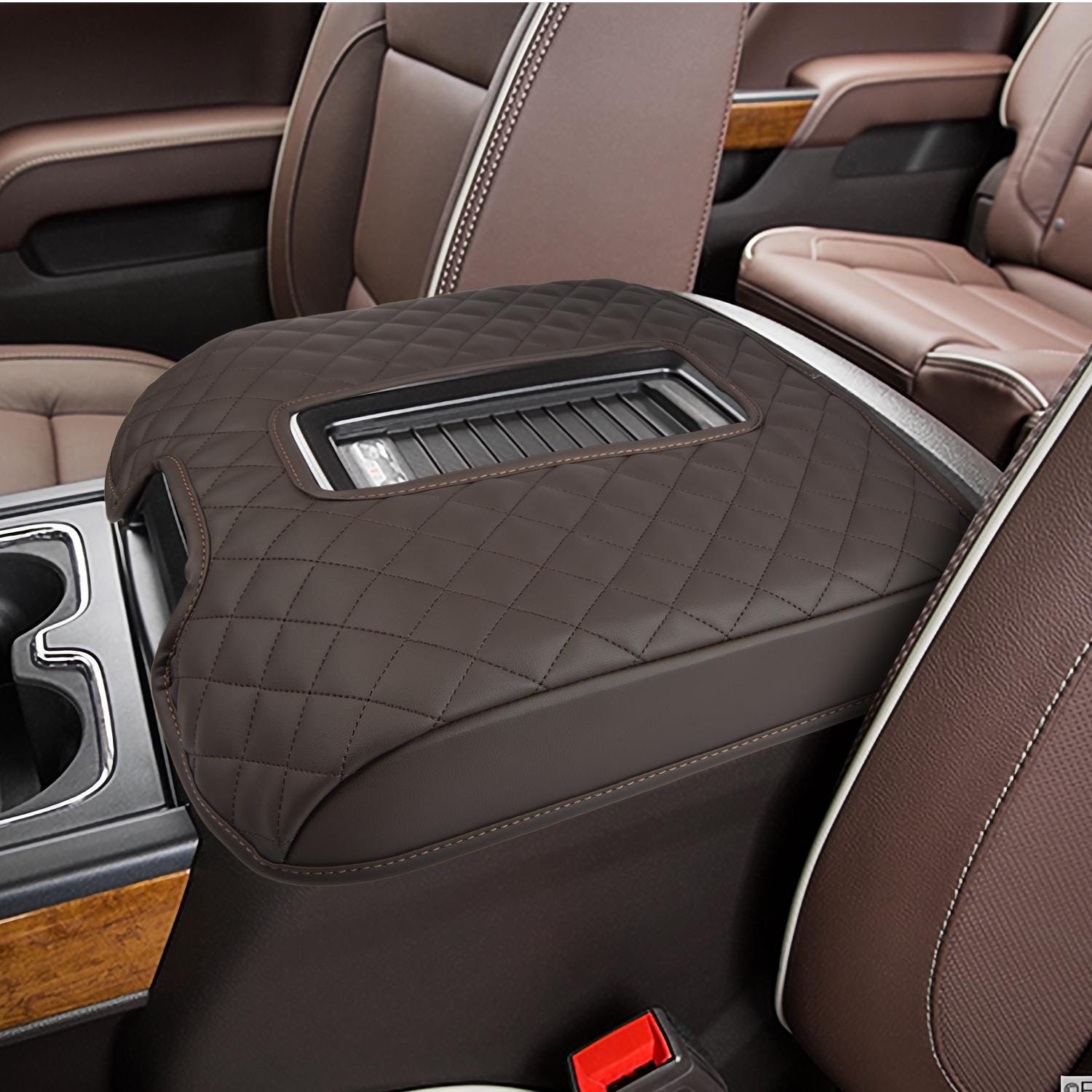 Fits 2015-2020 Chevy Tahoe Suburban GMC Yukon XL Bucket Seat Center ...