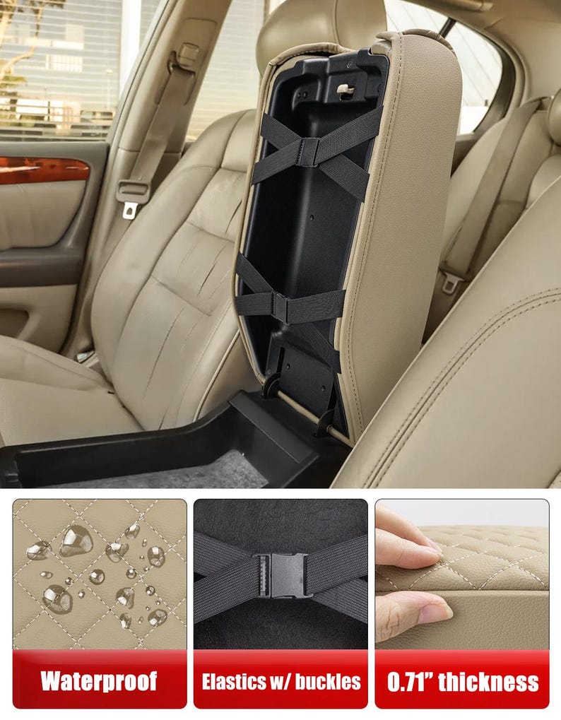 Center Console Lid Armrest Cover Fit Lexus GS300 GS400 GS430 1998-2005 ...