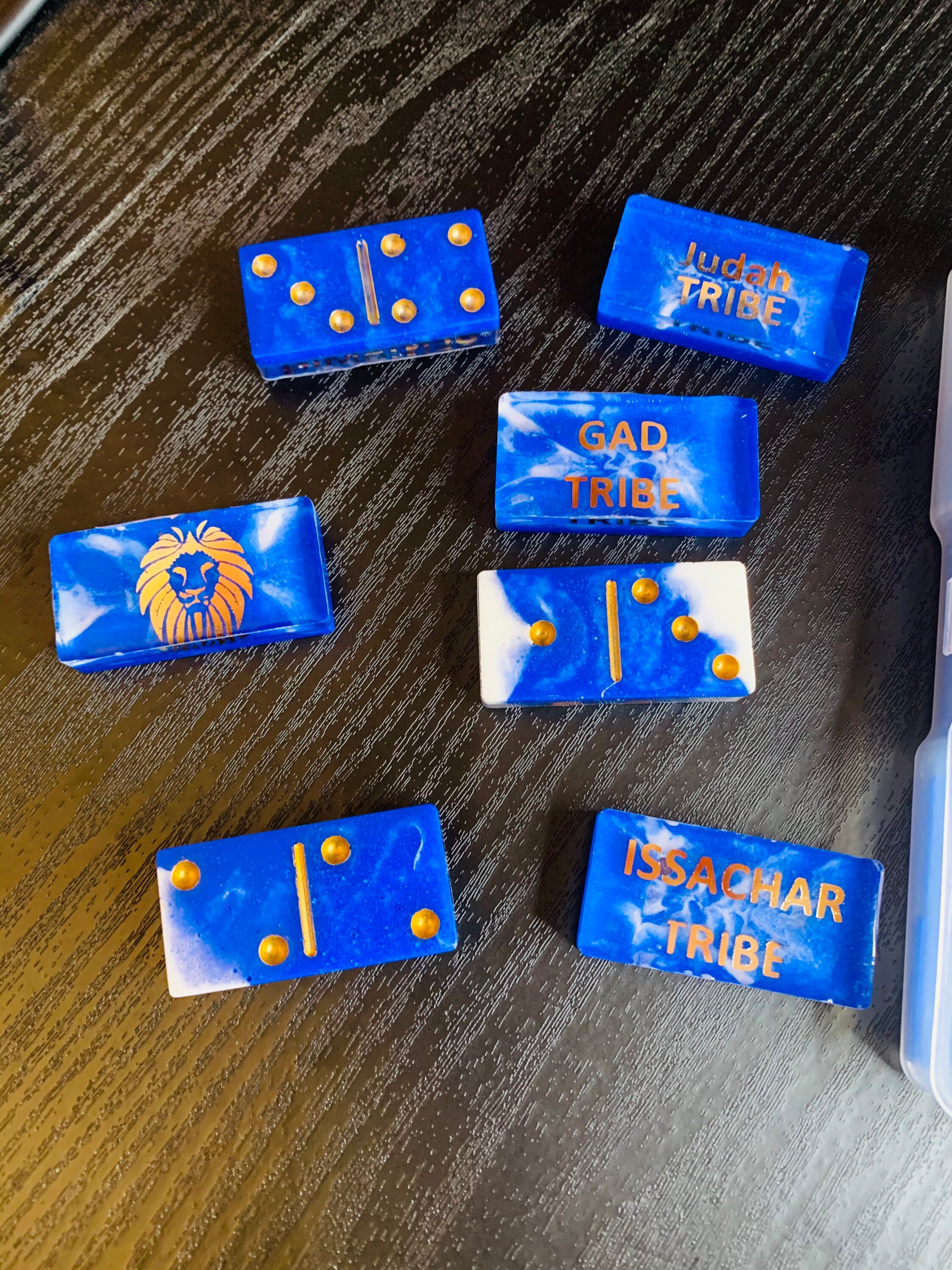 12 Tribes of Israel Domino Set - Etsy