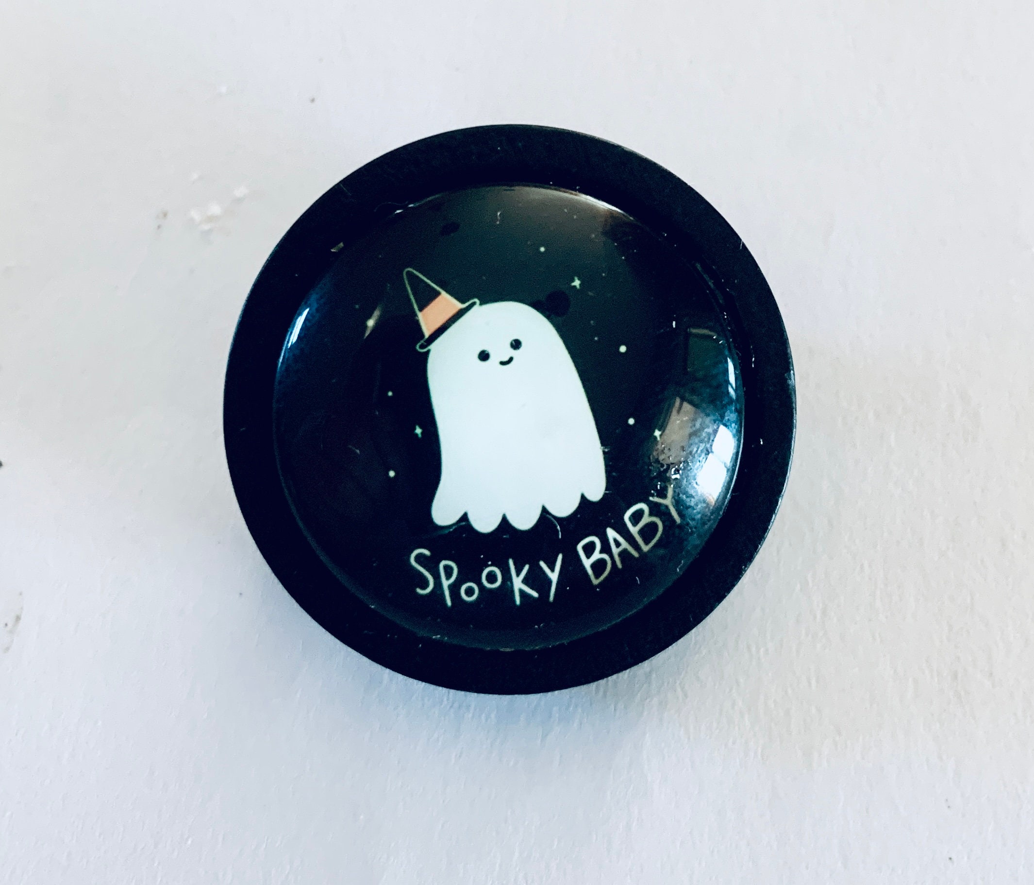 Halloween Pin Spooky Baby Pin Ghost Pin Fun October Pin - Etsy UK