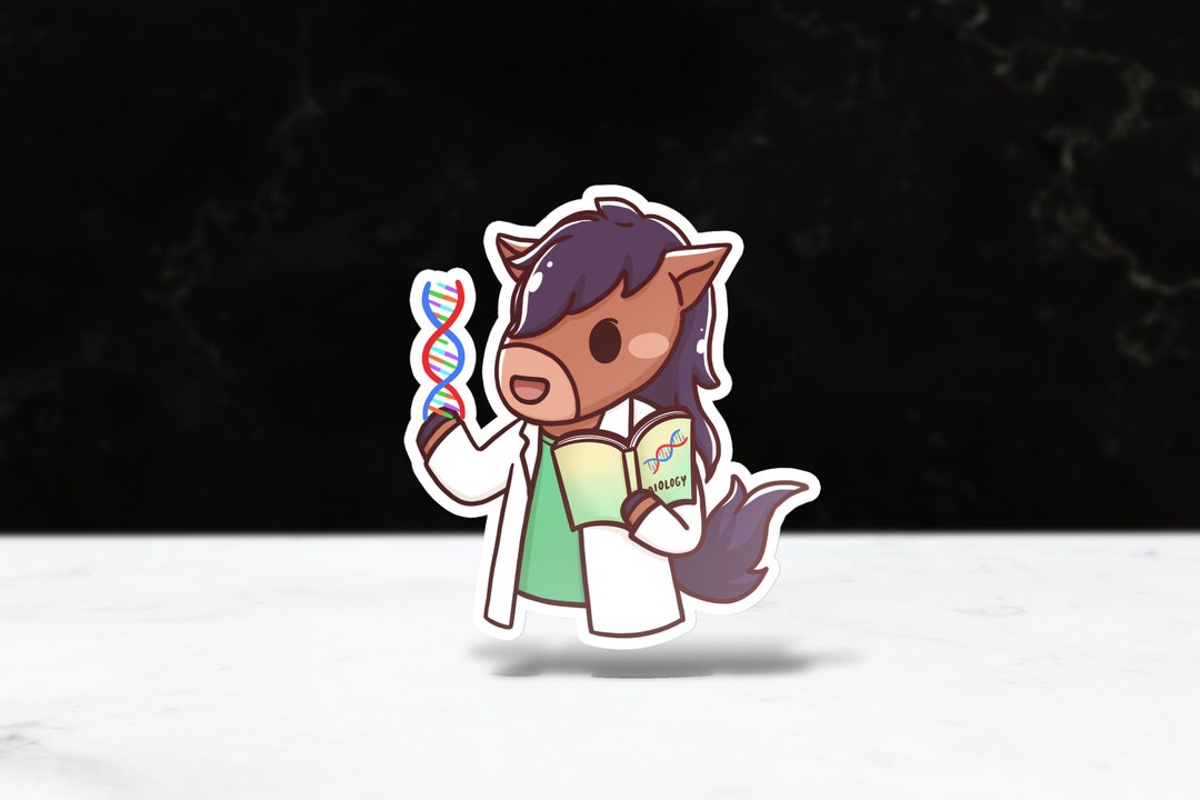 Chibi Biology Sticker CPP Cal Poly Pomona Vinyl Waterproof Laptops ...