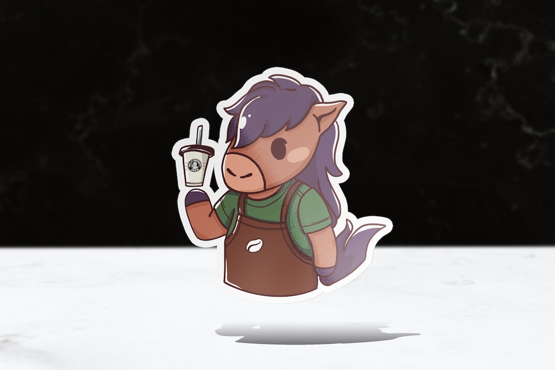 Chibi Billy Bronco Brew Barista CPP Cal Poly Pomona Vinyl Starbucks ...