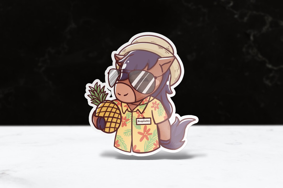 Chibi Hospitality Sticker CPP Cal Poly Pomona Vinyl Waterproof Laptops ...